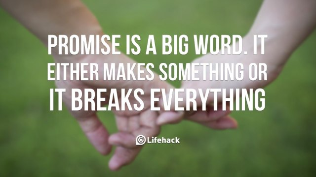 The Trick with Promises: Easy to Make and Hard to Keep | Legends of ...